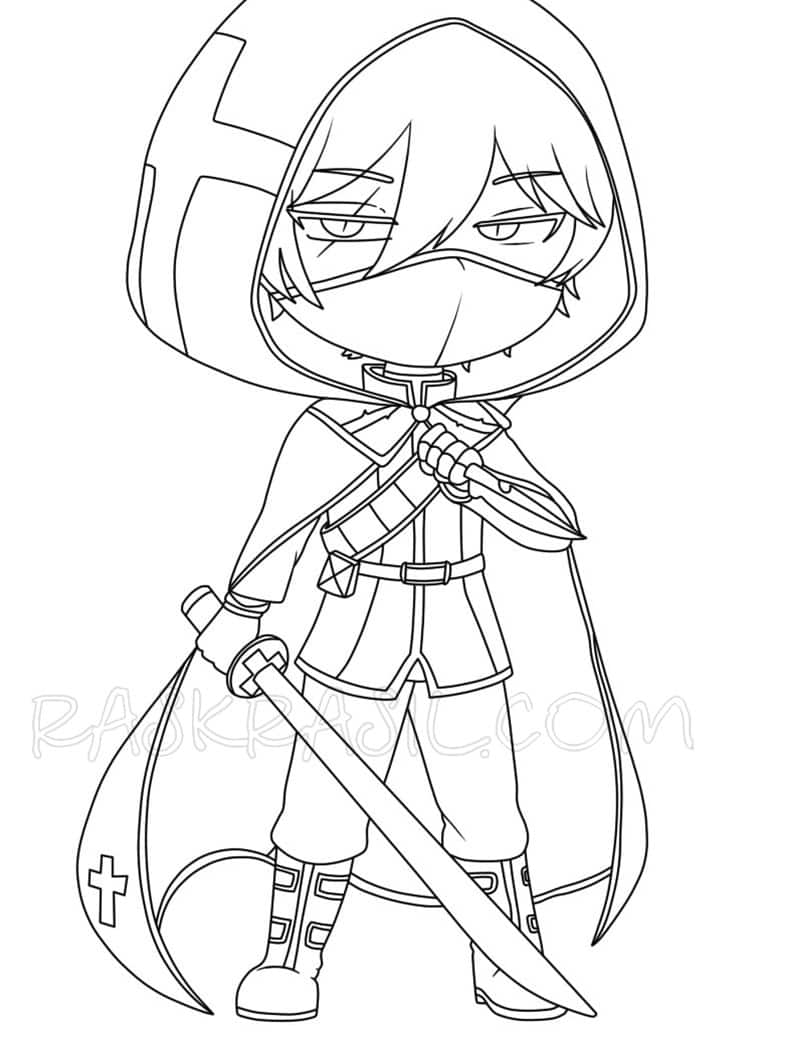 Gacha Life 2 Coloring Pages: Create new designs by coloring!🎨